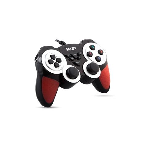 Manette De Jeux Usb Avec Analogue Et Vibration Snopy Sg 305