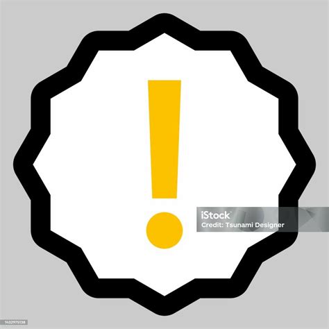 Ausrufezeichen Aufmerksamkeitszeichen Warnsymbol Warnhinweissymbol