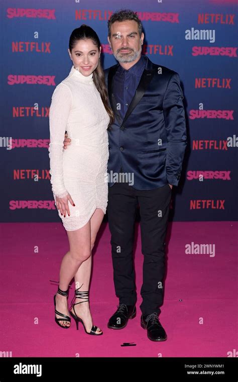 Rome Italy 04th Mar 2024 Eva Cela L And Andrea Perroni R Attend