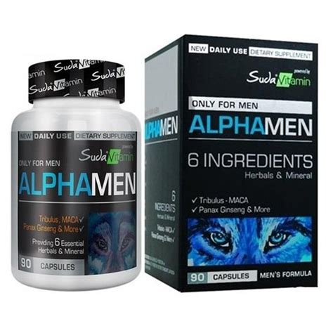 Vitamin Alphamen 90 Capsules in Water