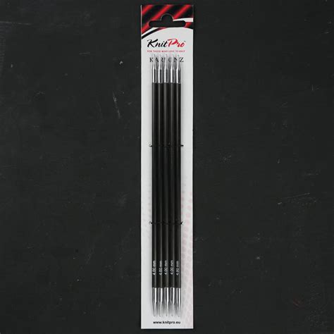 Knitpro Karbonz 4mm 20cm Double Pointed Needle 41132