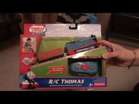 Thomas And Friends Unboxing Trackmaster Rc Thomas Youtube