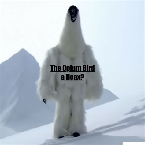 The Opium Bird A Hoax
