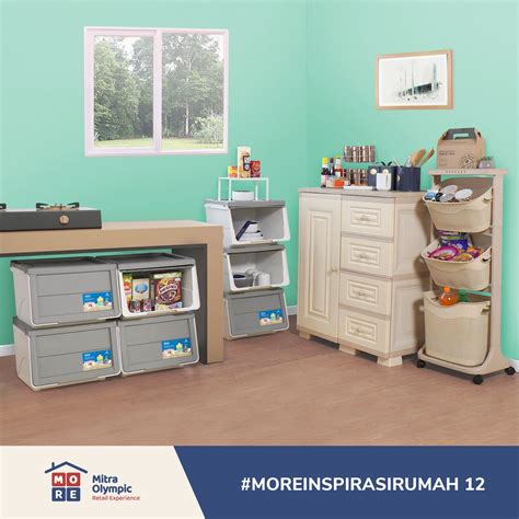Jual MORE Paket Inspirasi Tempat Penyimpanan Plastik Drawer Cabinet Laci Penyimpanan