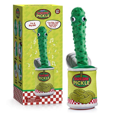 Dancing Pickle Funny Yodeling Toy For Endless Laughter