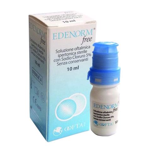 Medcon Edenorm Free Eye Drops Sterile Hypertonic Ophthalmic Solution