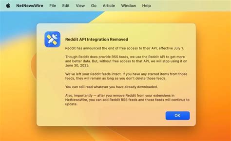 オープンソースのmacos ios対応rssリーダー「netnewswire」がapiの有料化に伴いtwitterに続きreddit apiを