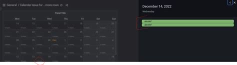 Invalid N More Label Issue Volkovlabs Business Calendar