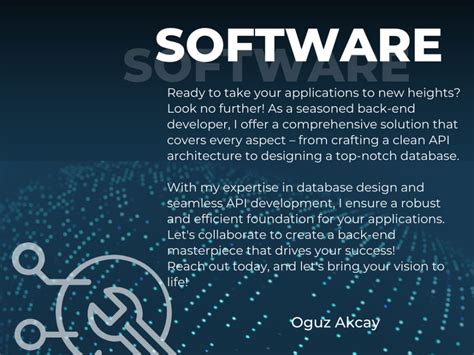 API Design Development And Database Design Development Upwork