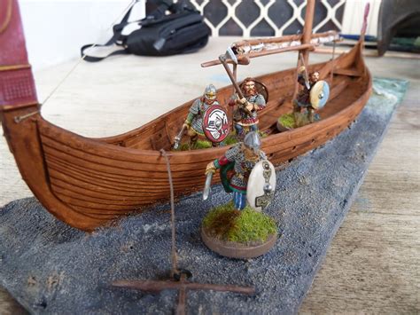 Dux Homunculorum Revell Viking Ship Finished