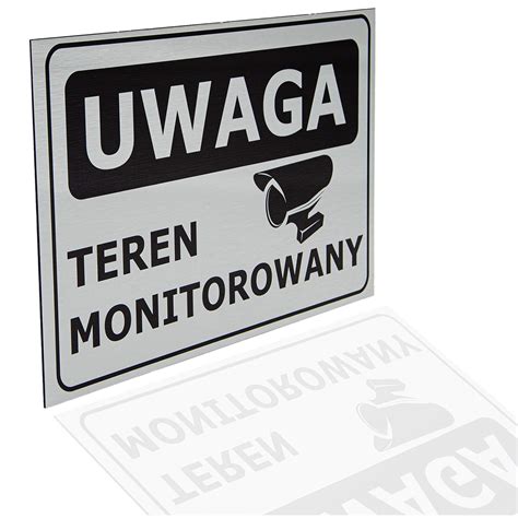 Obiekt Monitorowany Oznakowanie Monitoringu Printima