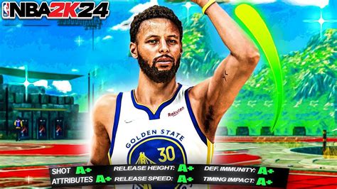 Steph Curry Build 99 3pt Rating With Hof Limitless Range Badge On Nba