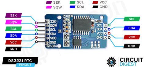 Arduino Ds3231 Rtc Module Tutorial How To Interface Rtc Module With Arduino To Build Digital Clock