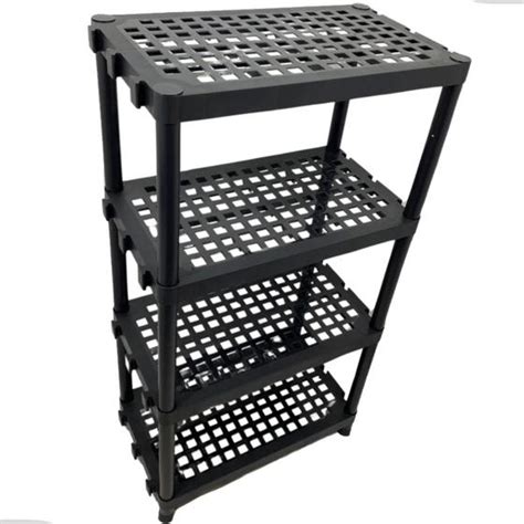 Estante Prateleira Modular 4 Andar Reforçada Organizadora Livros