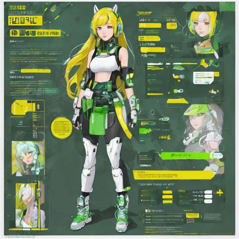 Create A Full Body Character Reference Dnd Sheet Cartoon Ani By