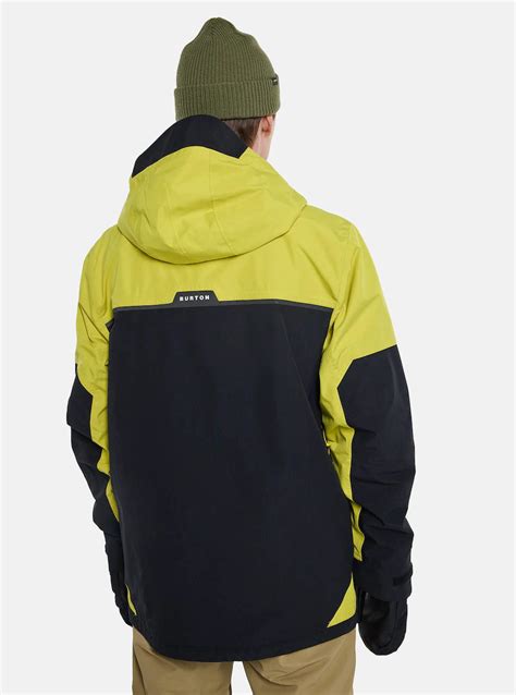 Mens Frostner 2l Jacket Lime And Black Burton Impact Shop Action