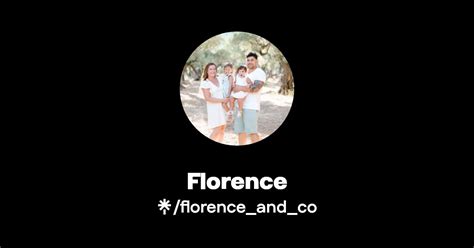 Florence Instagram Facebook Tiktok Linktree