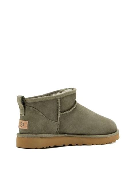 Ugg W Classic Ultra Mini In Green Lyst Uk