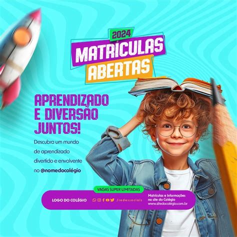 Feed Campanha Volta As Aulas 2024 Descubra O Mundo Da Aprendizagem