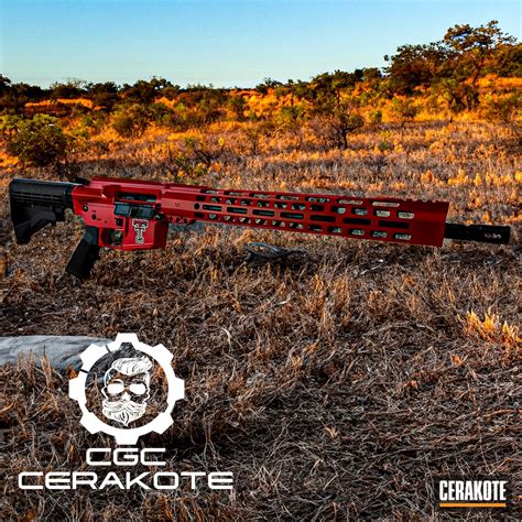 Texas Tech Themed Ar 15 Cerakote