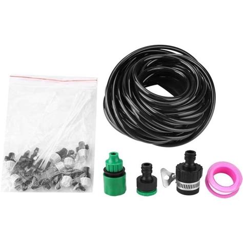Kit D irrigation Goutte à Goutte Système D irrigation de Jardin m avec Buse Kits de Tubes D
