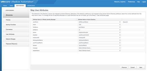 Setup Active Directory Integration In Vrealize Automation 7 Lets V4real
