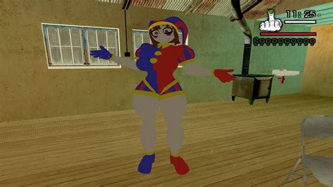 Skin De Pomni De The Amazing Digital Circus Normal Y Otro Thicc Para