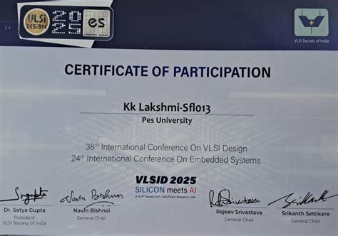 Vlsid2025 Vlsid Vlsi Design Conference 2025