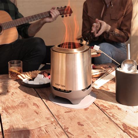 Camber Smokeless Fire Pit East Oak