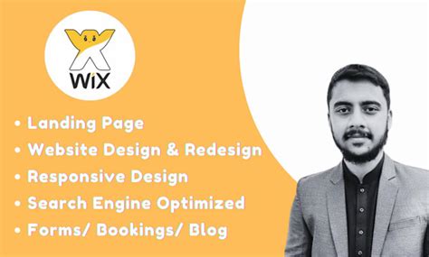 Design Redesign Wix Website And Wix Landing Page By Saif5410 Fiverr