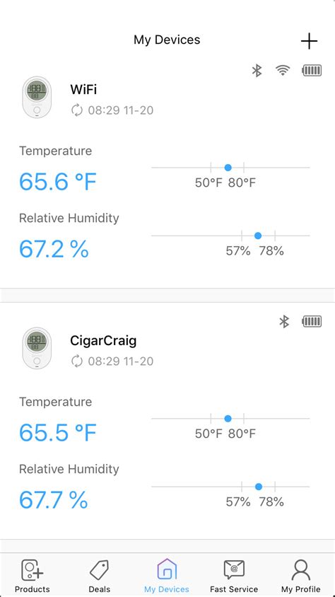 Accessory Review Govee WiFi Smart Hygrometer Thermometer CigarCraig S Blog