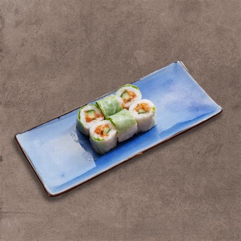 Spring Roll Saumon Concombre Sushi Parisien