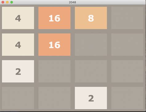 How To Build 2048 Game In Python Codespeedy
