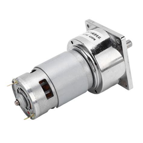 Dc Geared Motor Self Locking Aluminum Alloy Shell Brass Coil Micro