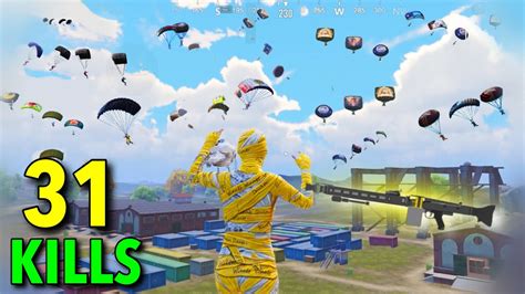 Mg3 Is A Monster Solo Vs Squad 31 Kills😱 Pubg Mobile Youtube