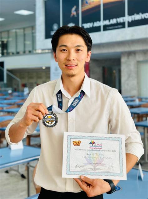 Хурдан уншлагын ДАШТ ээс Монголын анхны мөнгөн медальтан төрлөө ТАС МН