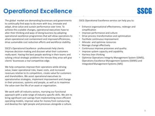 SSCG Operation Management Services PDF