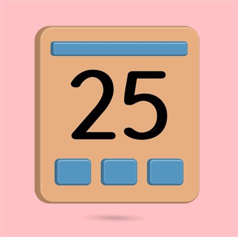Premium Vector Date For Your Calendar Event Schedule