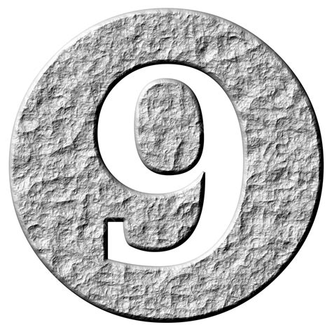 3d 石框數字 9 設計 圓 标记 按鈕png去背圖片素材免費下載，免摳圖設計圖案下載 Pngtree