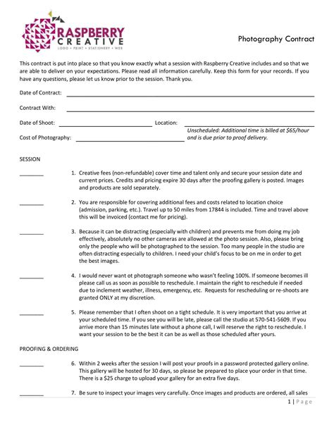 Binding Agreement Template