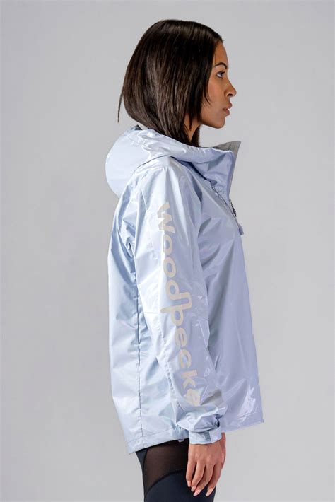 Womens Wind Shell Crème De Menthe Woodpecker Int