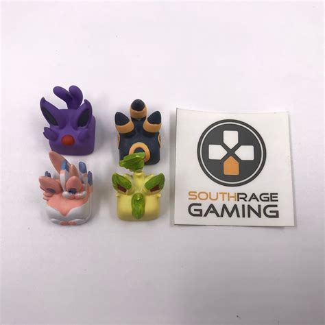 Eevee Evolution From Pokemon 3d Printed Keyboard Caps Keycaps