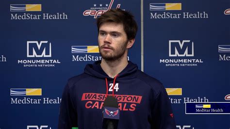 Connor Mcmichael September 27 Washington Capitals