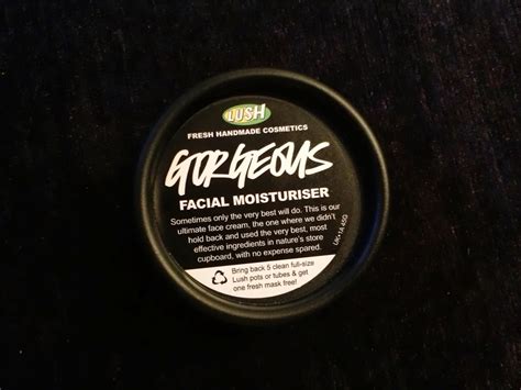 Mia Loves Makeup Lush Gorgeous Facial Moisturiser Review