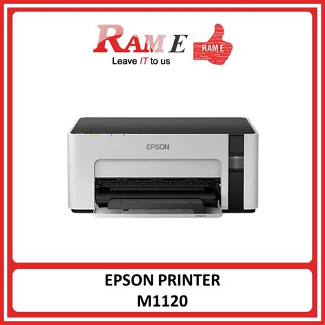 Epson Ecotank Monochrome M1120 Wi Fi Ink Tank Printer Shopee Singapore