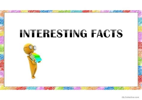 231 Fact English ESL Powerpoints