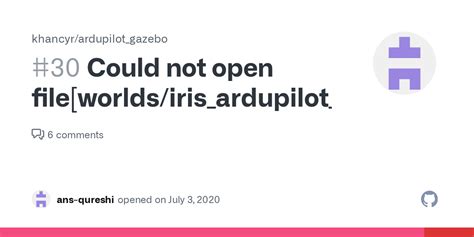 Could Not Open File Worlds Iris Ardupilot Multi World Issue Khancyr Ardupilot Gazebo