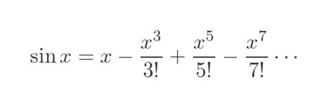 Graphicmaths Maclaurin Series Of The Sine Function
