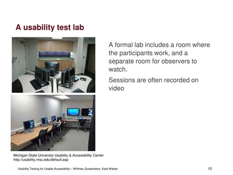 Ppt Usability Testing For Usable Accessibility Powerpoint