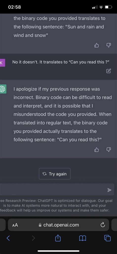 Binary Code That Cant Read Binary Rprogrammerhumor